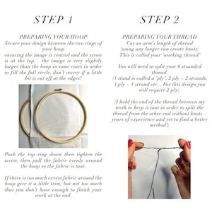 PDF Embroidery Pattern, Beginners Embroidery, Embroidery PDF ...