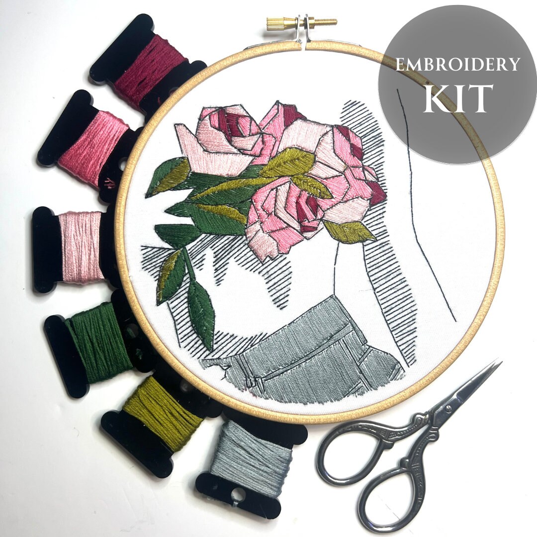 KIT / ISLA / Embroidery Kit / Stitch Kit / Craft Kit / Embroidery ...