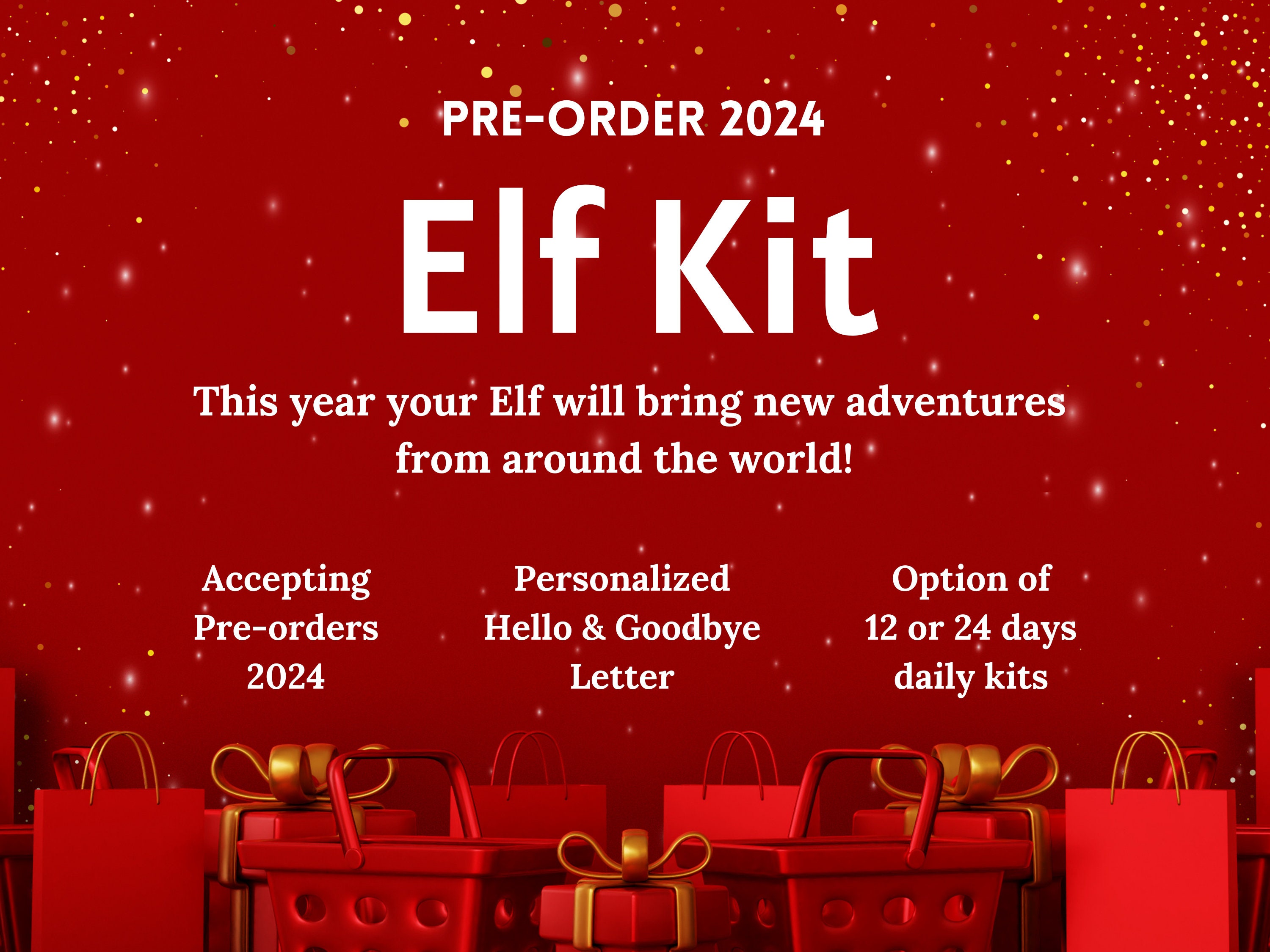Elf Kit 2024, Elf Activity, Elf Props, Elf Kit, Elf Costume, Elf ...