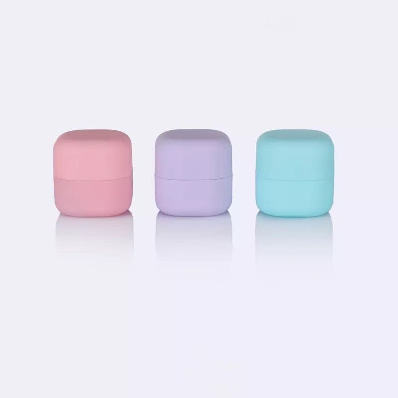 9 Pieces Colorful Cube Plastic Lip Balm Empty Containers - Etsy