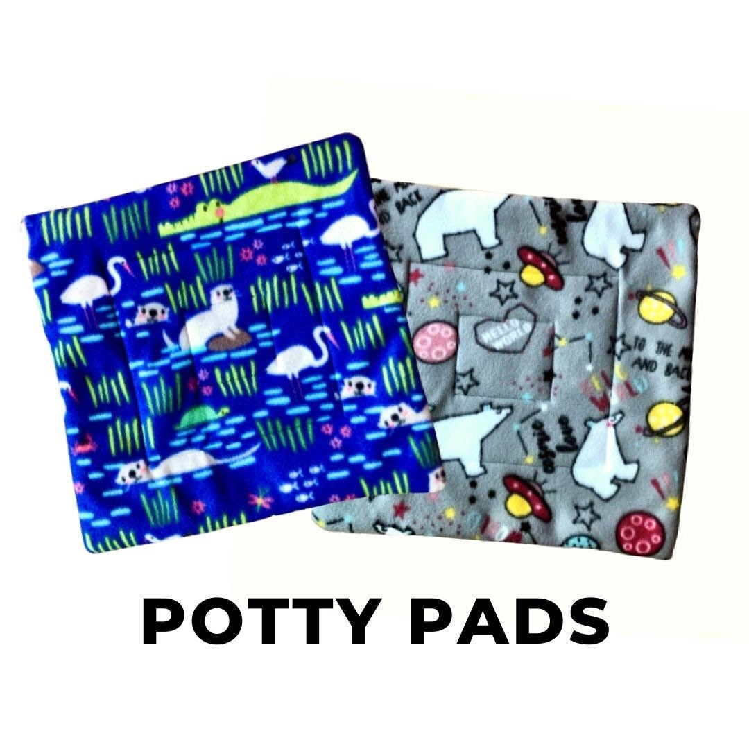 Guinea Pig Potty Pad Fleece Pee Pad Water Drip Pad Guinea - Etsy