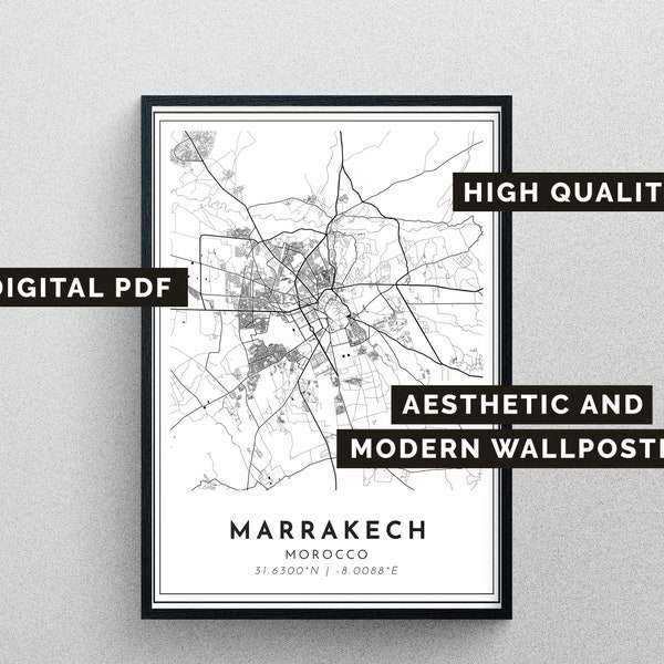 Marrakech Poster - Etsy