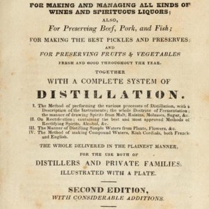 Liquor, Spirits & Distillation - 75 Rare Books on USB - Distill Alcohol ...