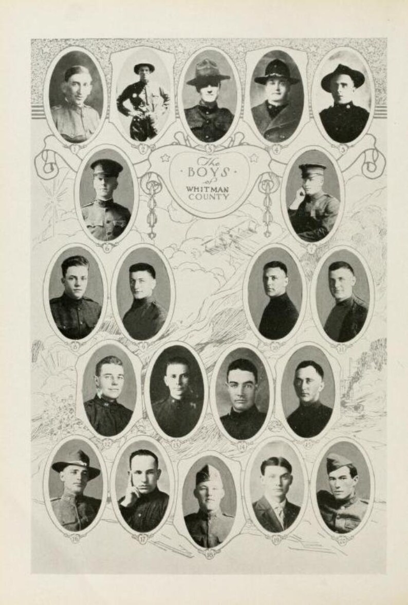 United States World War 1 Rolls of Honor- 232 Old Books on 2 Dvds - WW1 ...