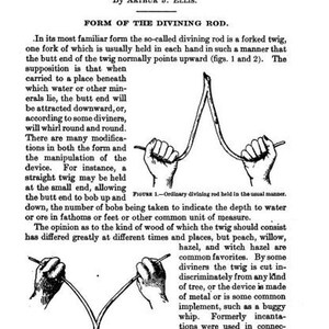 20 Rare Old Dowsing & Water Divining Books on DVD - Water Witching ...