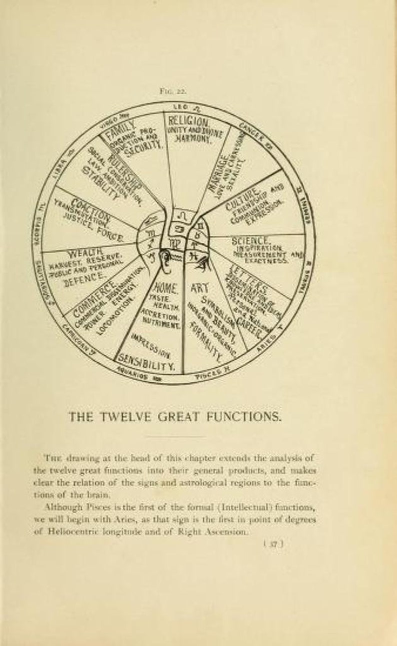 Astrology 73 Rare Old Books on USB Secrets of the Stars - Etsy