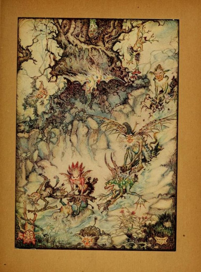 Fairy Tales Folklore & Mythology 400 Rare Old Books on USB - Etsy