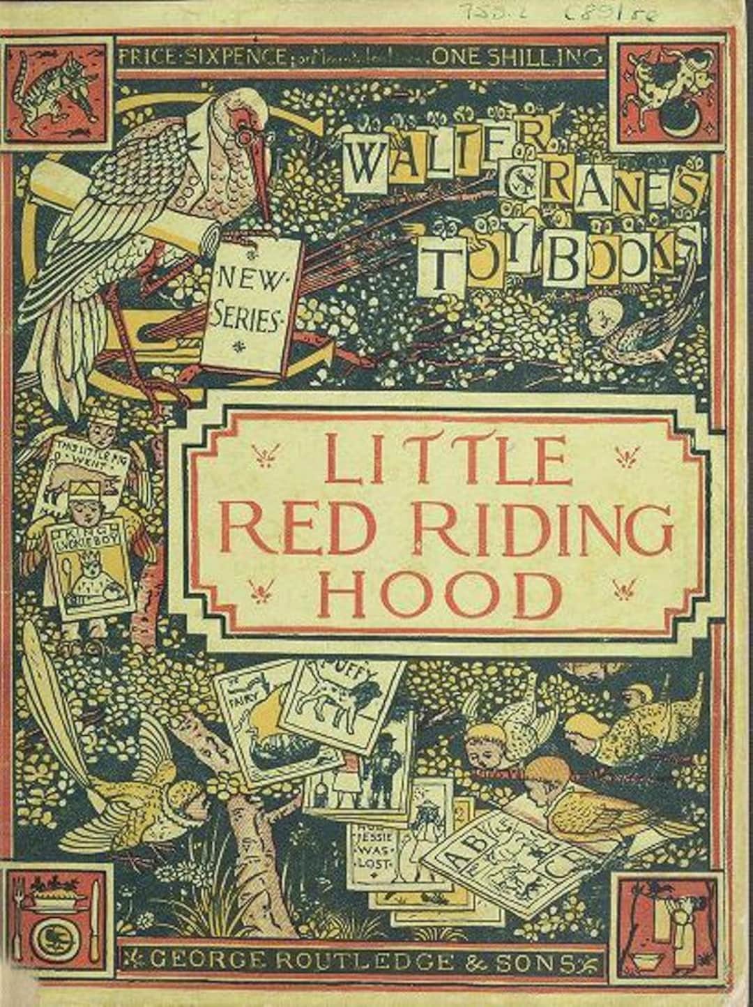 100 Rare Old Illustrated Walter Crane Books on USB - Art Illustration ...