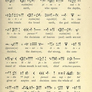 Cuneiform & Hieroglyphs - 194 Old Books on USB - Sumerian Script Sacred ...