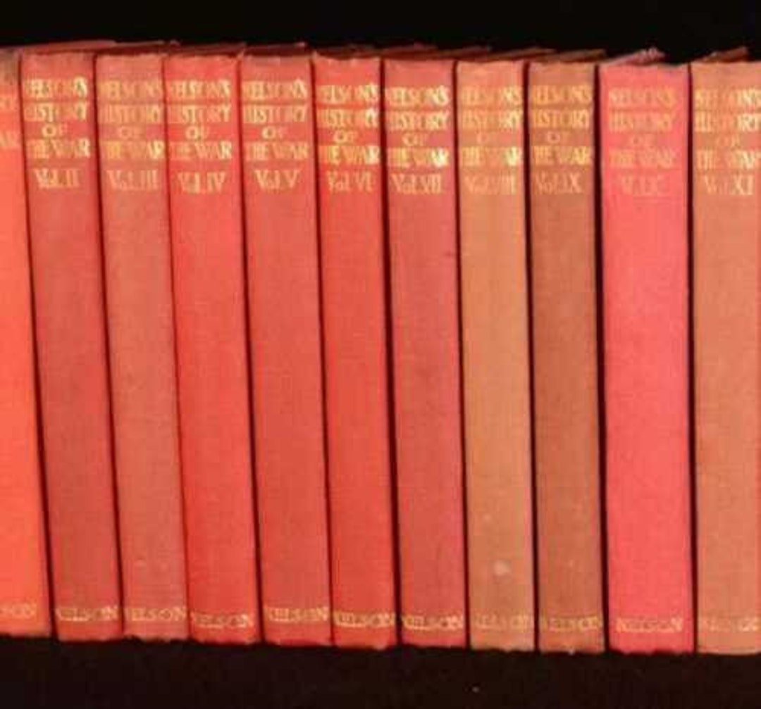 Nelsons History of World War 1 - 23 Volumes on DVD - WW1 History Books ...