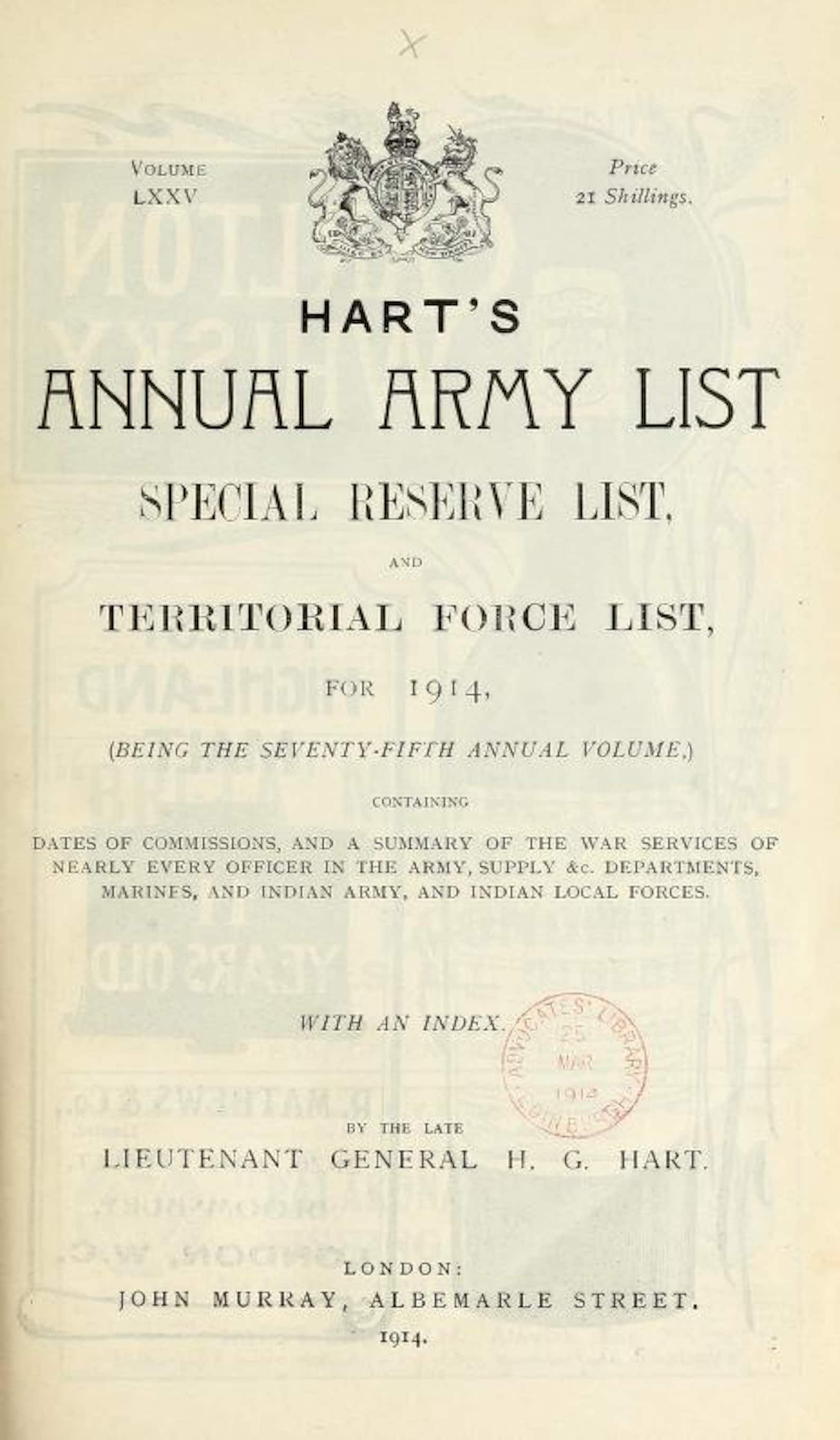 World War 1 British Army Lists - 67 Volumes on 2 Dvd's - WW1 Medal ...