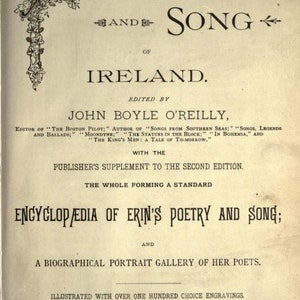 Old Irish Folk Songs - 97 Rare Old Antique Books on USB - Ireland ...