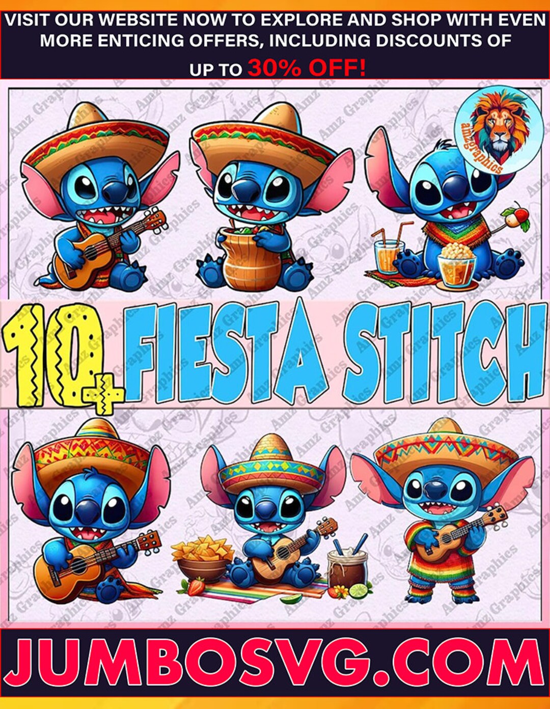 10 Fiesta Blue Monster Png Bundle, Cinco De Mayo Squad Bundle, Cinco De ...