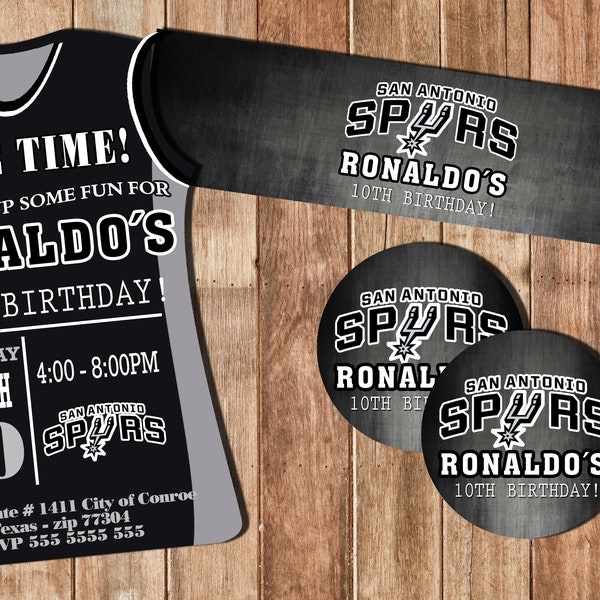 Spurs Invitations - Etsy