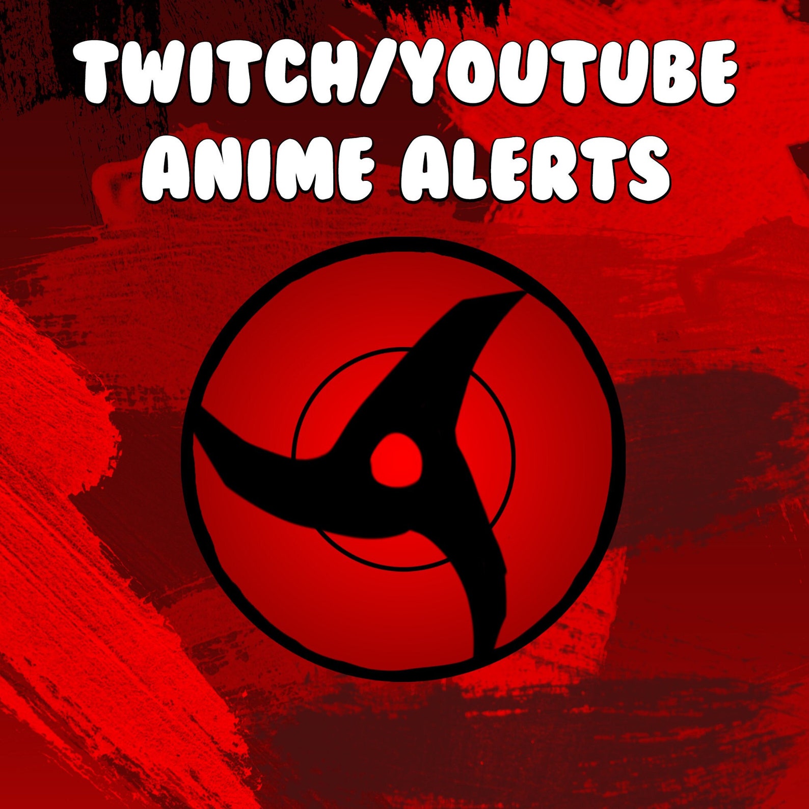 Animated Anime Twitch & Youtube Alerts, Anime, Eye, Sub Alerts ...