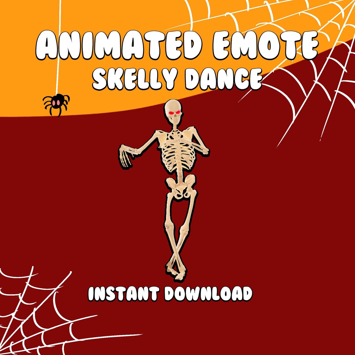 Dancing Skeleton Emote, Animated Twitch Emote, Halloween Emotes, Twitch ...