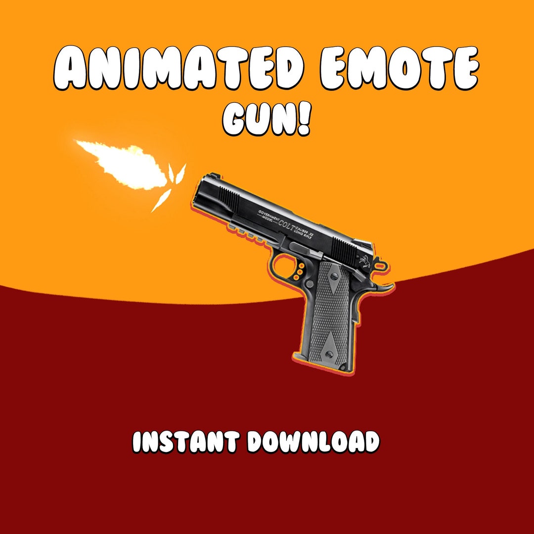 Animated Twitch Emote GUN, Twitch Emoted Animated, Twitch Emotes, Gun ...