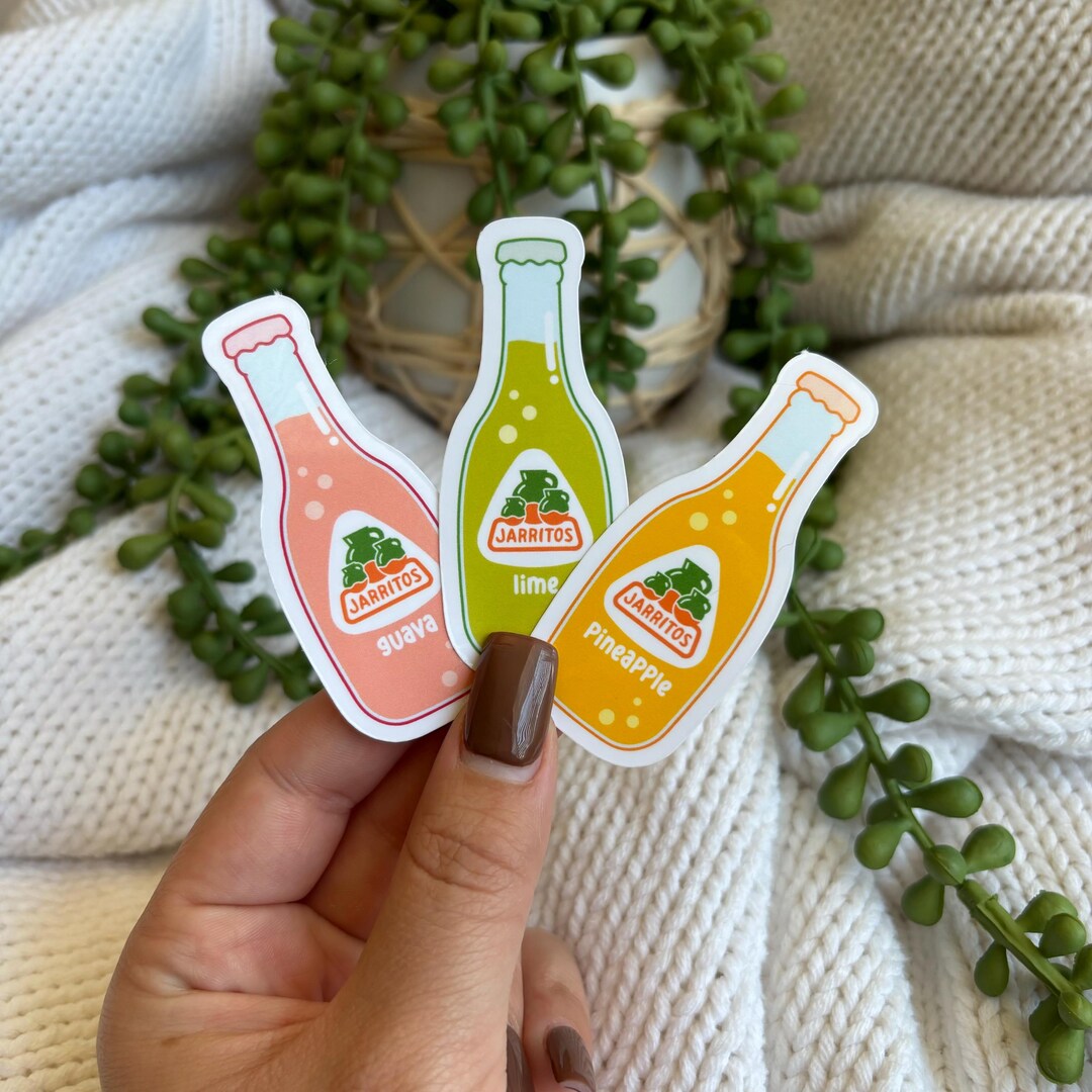 Jarritos Mexican Fruit Soda Sticker, Latin Food Lover, Bubbly Drinks ...