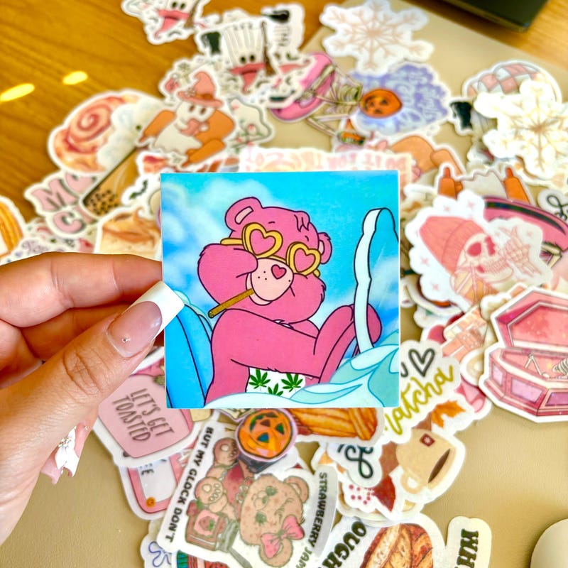 Stoner Stickers - Etsy