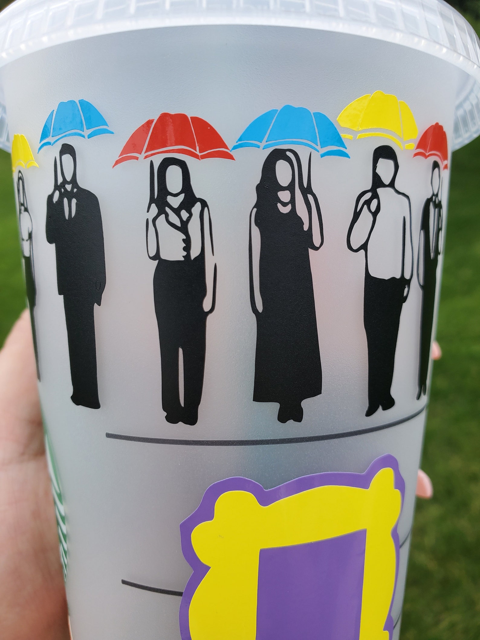 Friends Starbucks Cup Central Perk Starbucks Tumbler | Etsy