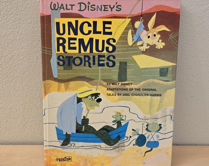RARE 1980 Disney's Uncle Remus 13"×10" Hardcover Children's Book-brer ...