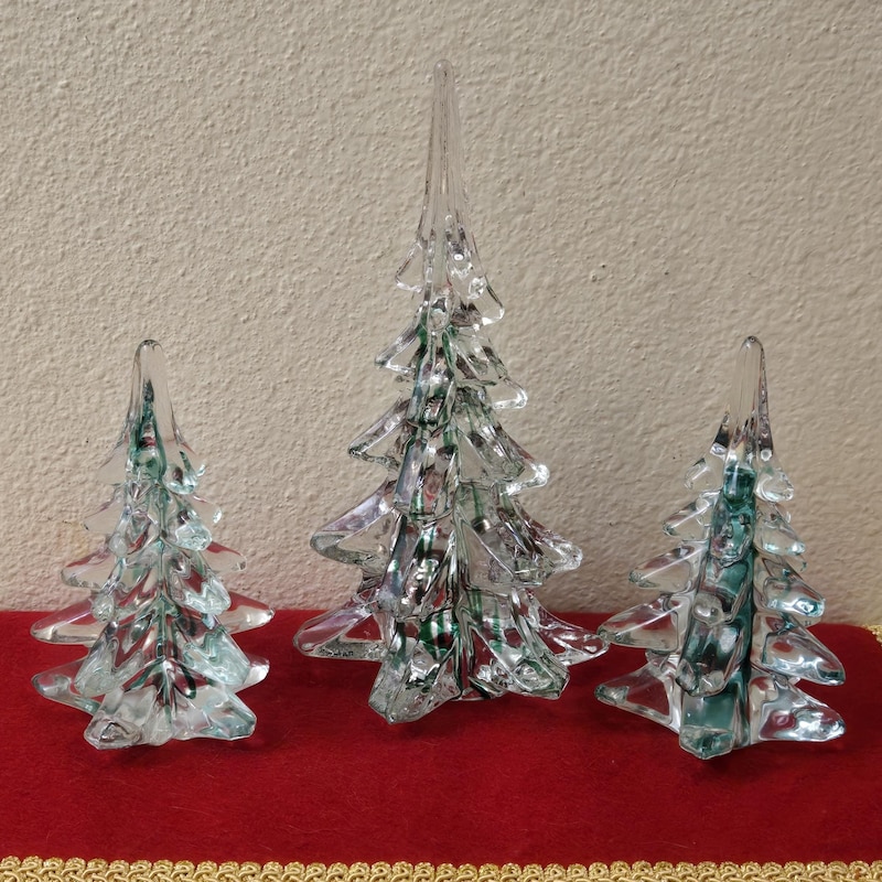 Glass Christmas Tree - Etsy