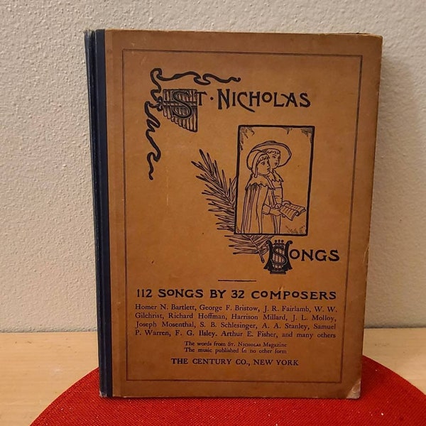 Antique Songbook - Etsy
