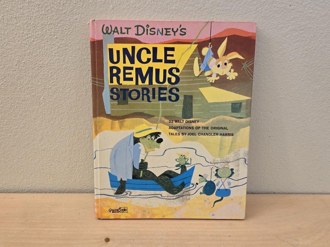 RARE 1980 Disney's Uncle Remus 13"×10" Hardcover Children's Book-brer ...