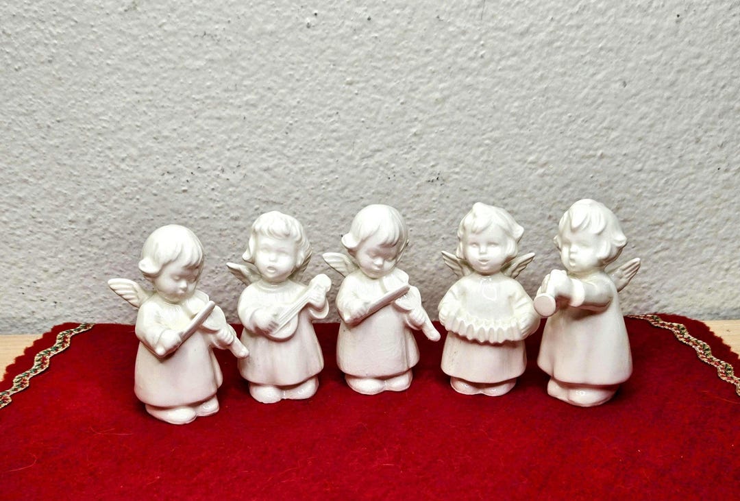 5pc 1960's Vintage Goebel Musical Angel Figurines-hummel-vintage ...