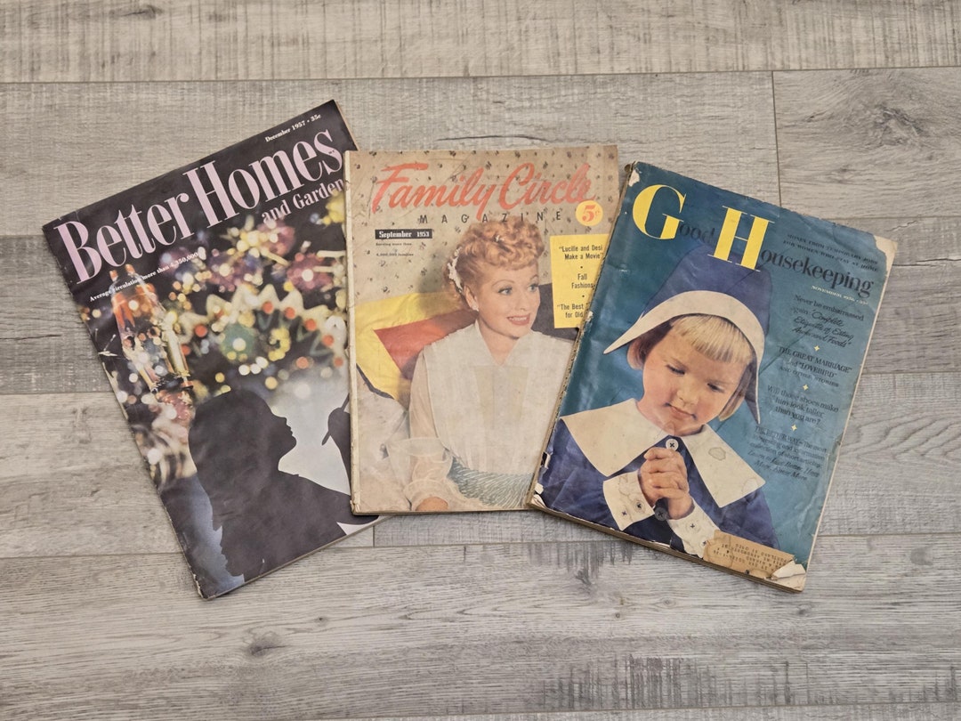 1950's Good Housekeeping Better Homes & Gardens and Family Circle ...