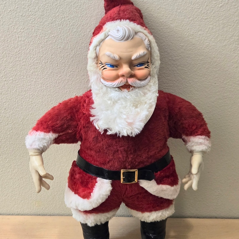 Vintage Santa Doll - Etsy