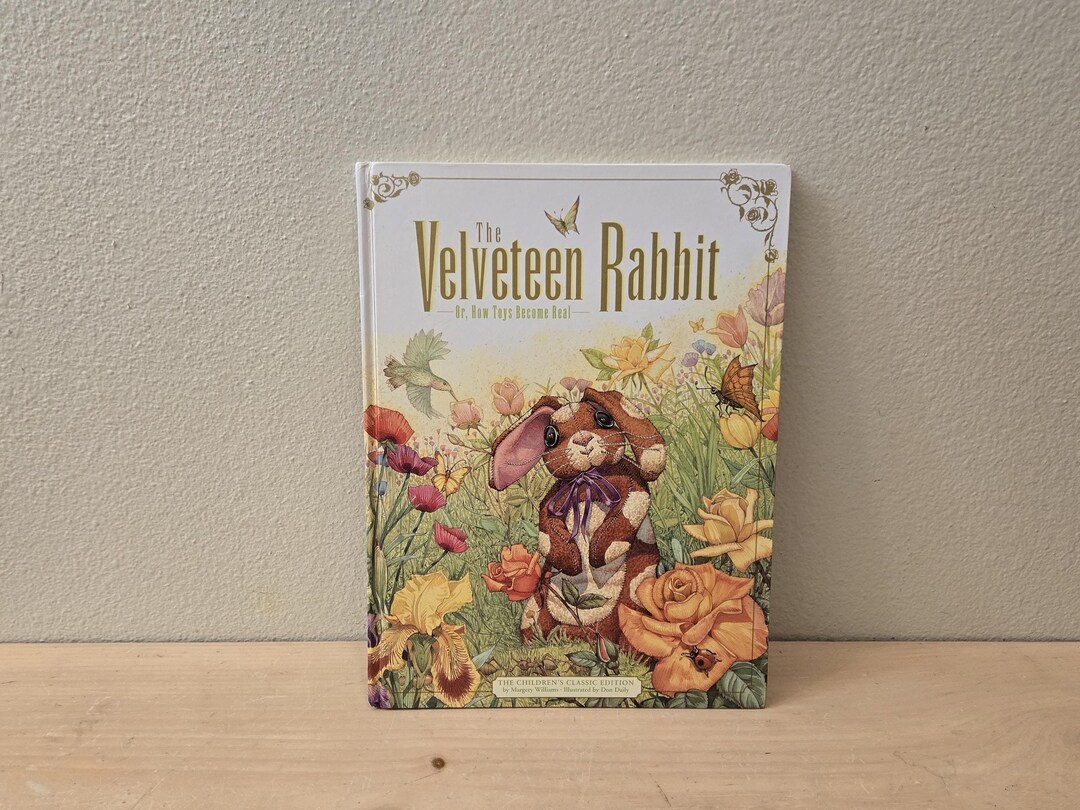 1997 Oversized Velveteen Rabbit Book-children's Book-nursery-easter ...
