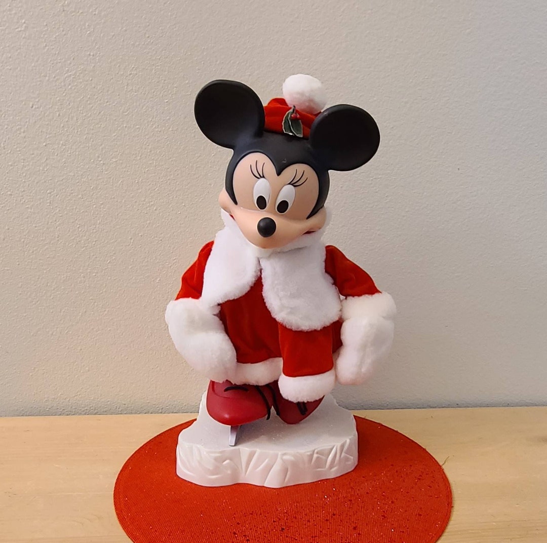 1996 Animatronic Disney's Minnie Mouse Christmas Display-santa's Best ...