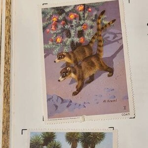 1940's-1950's Complete National Wildlife Federation Poster Stamp Album ...