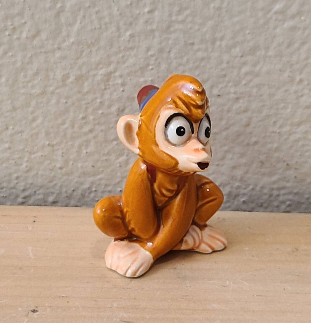 1990's Disney's Aladdin's Abu Monkey Figurine-vintage Disney-disney ...