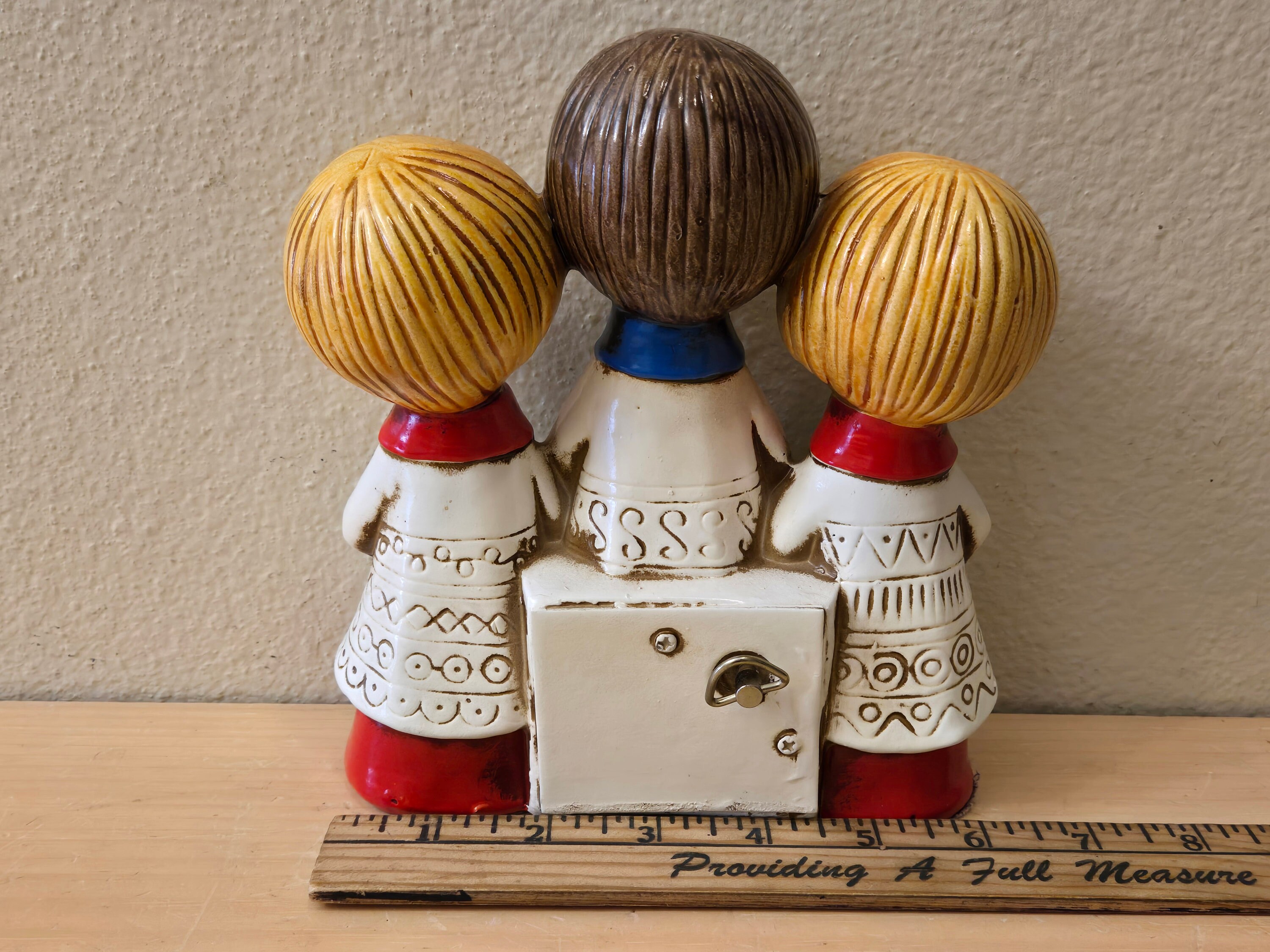 1950's Carolers Wind-up Music Box-silent Night-vintage Christmas ...