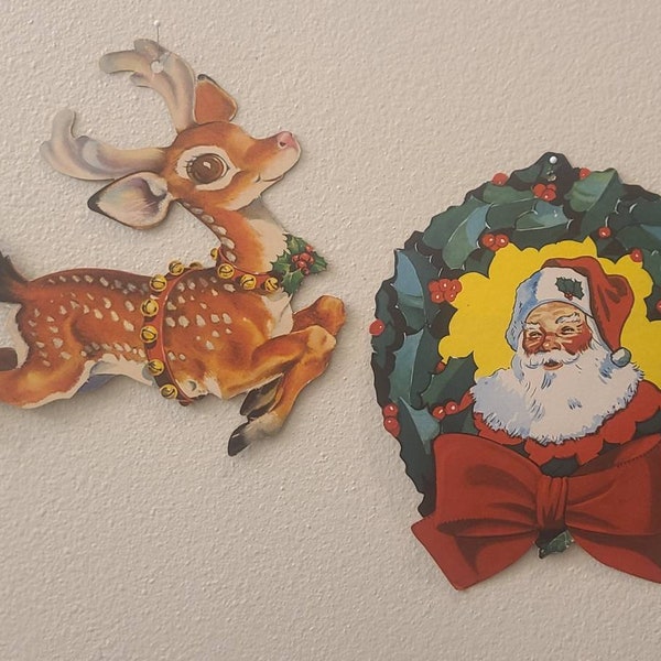 Reindeer Cut Outs - Etsy