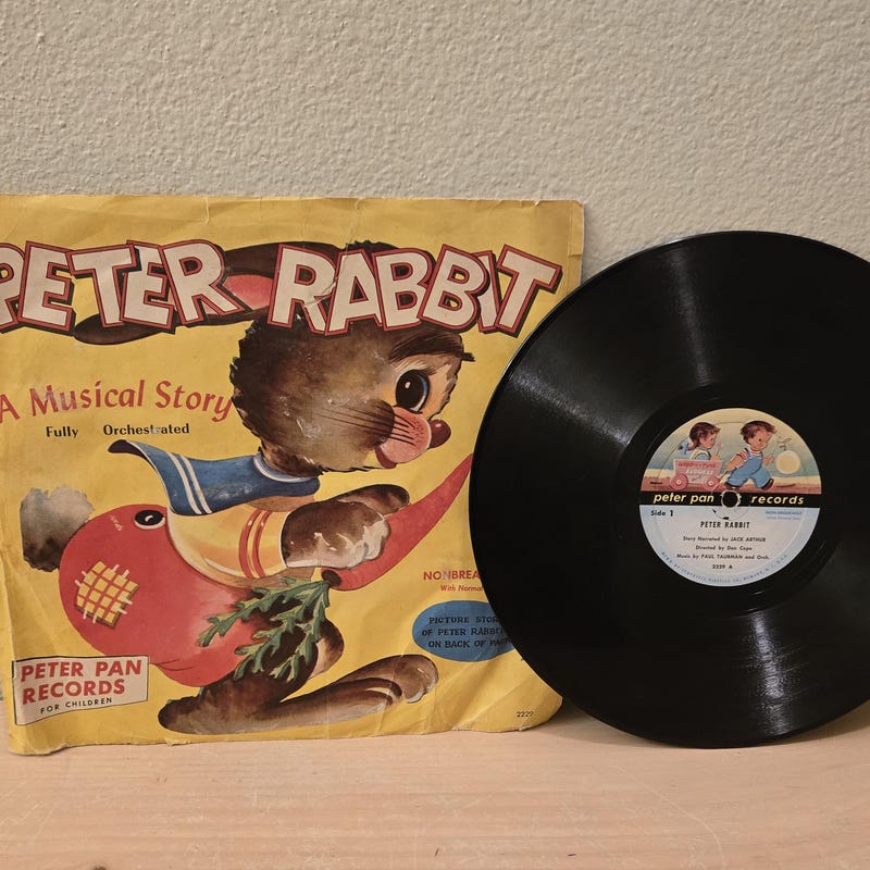 Peter Pan Records - Etsy