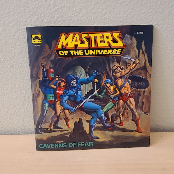 Masters of the Universe Golden Book - Etsy