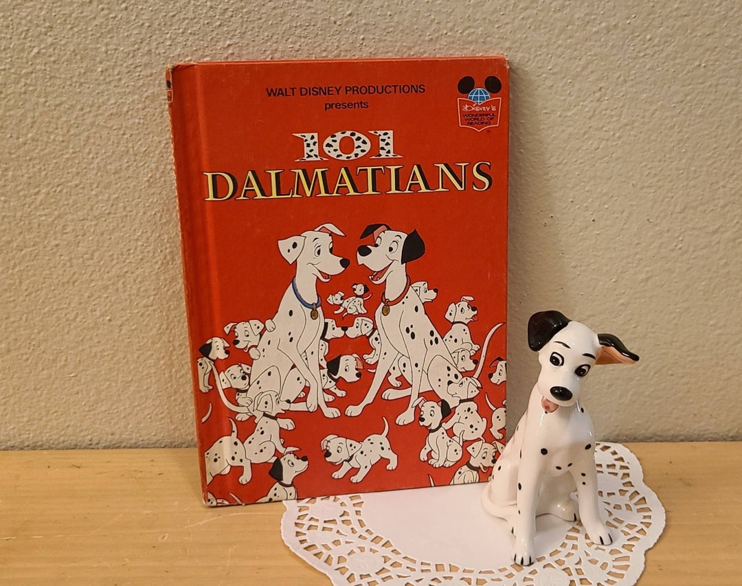 1980's Disney 101 Dalmatians Pongo Figurine-vintage Disney-disney Decor ...