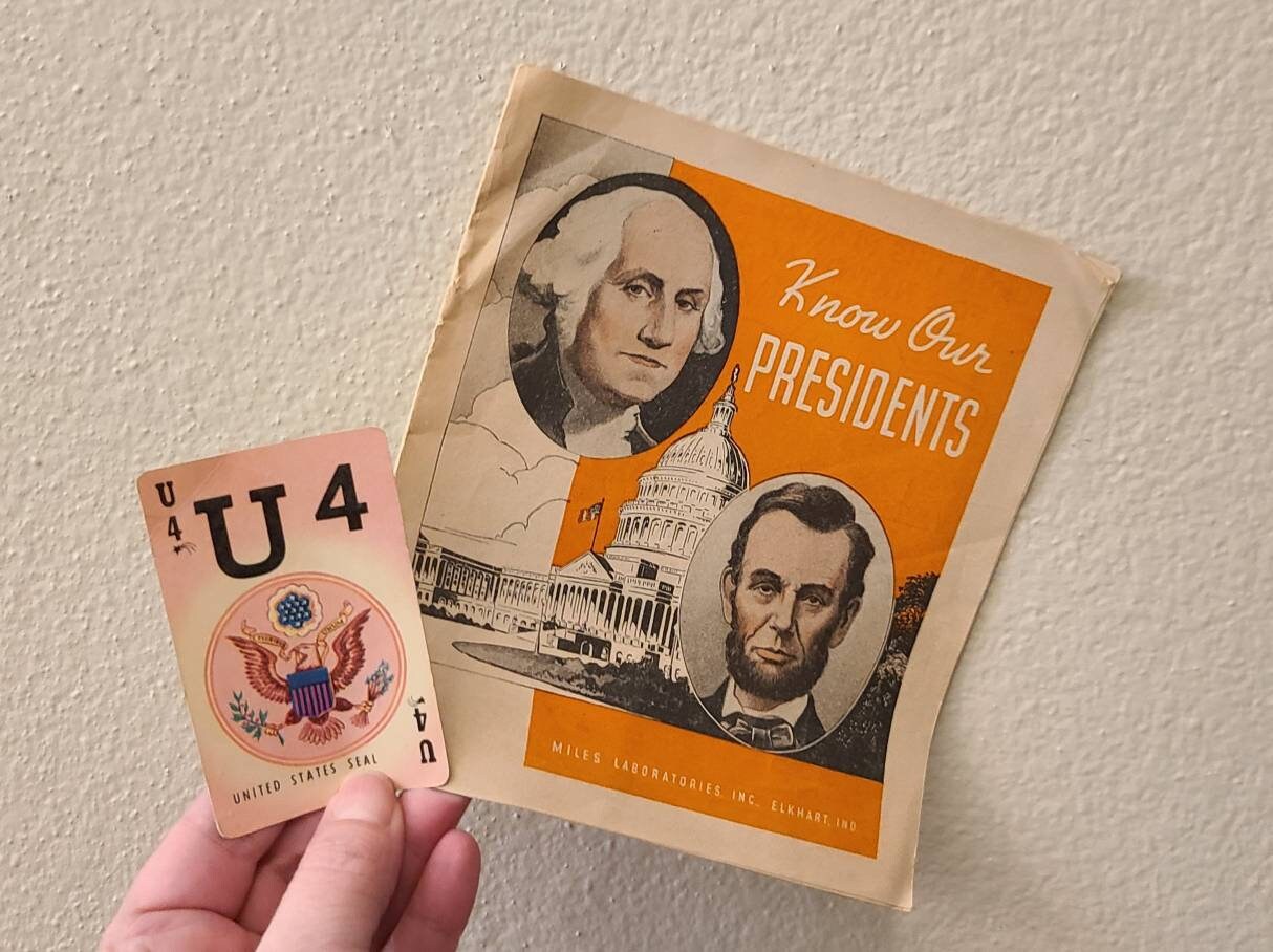Vtg Patriotic Paper Ephemera-wwii-west Point-president-independence Day ...