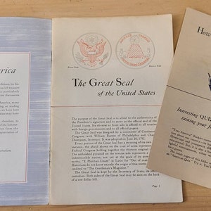 1940's Patriotic Paper Ephemera-wwii-navy-independence Day-americana ...