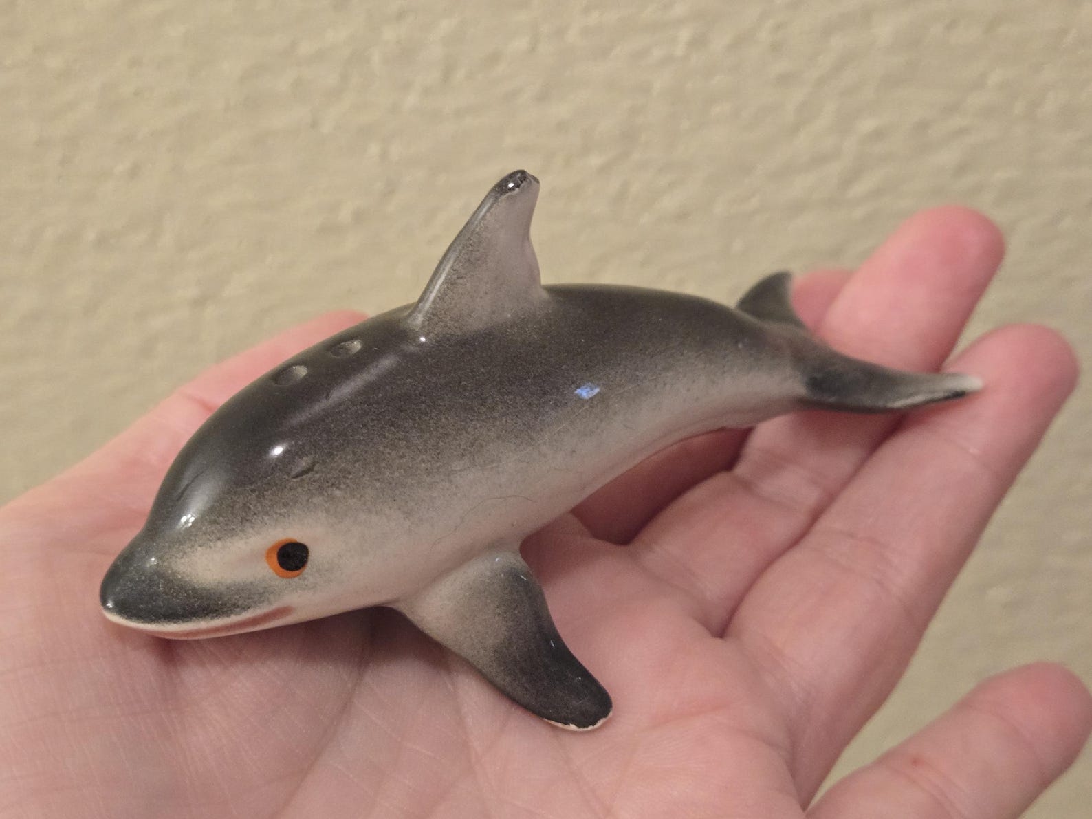 1950's Dolphin Salt & Pepper Shakers-vintage Shakers-ocean-sea Life ...
