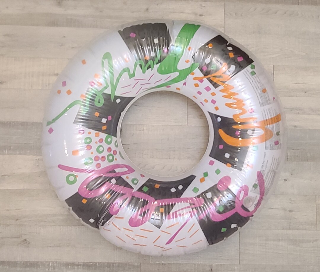 1993 Intex the Wet Set Inflatable Float Tube-inner Tube-boogie Grand ...