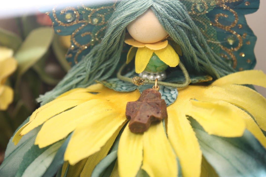 Fairy Stone Doll, Staurolite Cross, Blue Ridge Legend - Etsy