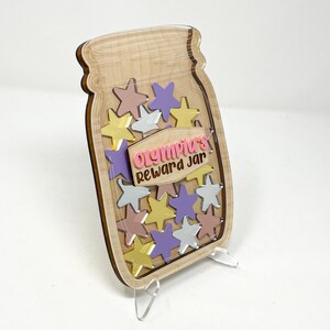 Personalized Kids Reward Jar, Chore Jar, Classroom Reward Jar, Kindness ...