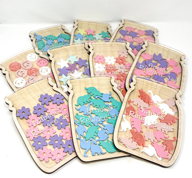 Classroom Reward Jar Teacher Reward Jar Custom Reward Jar - Etsy