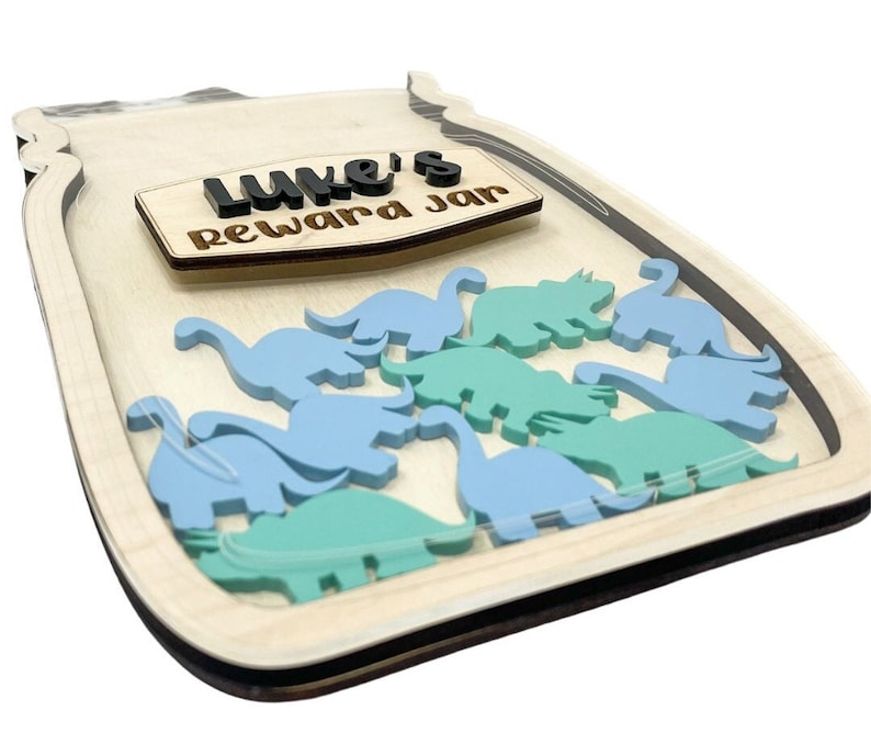 Personalized Reward Jar for Kids Star Jar Chore Jar - Etsy