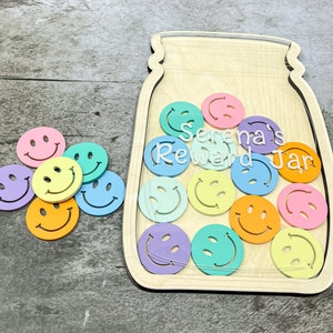 Personalized Kids Reward Jar, Classroom Reward Jar, Behavior Jar ...