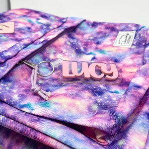 Kids Backpack Name Tags - Back to School, Personalized Keychain ...